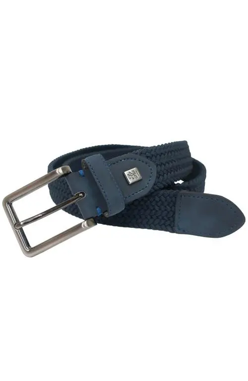 IZOD Woven Stretch Golf Belt - Navy