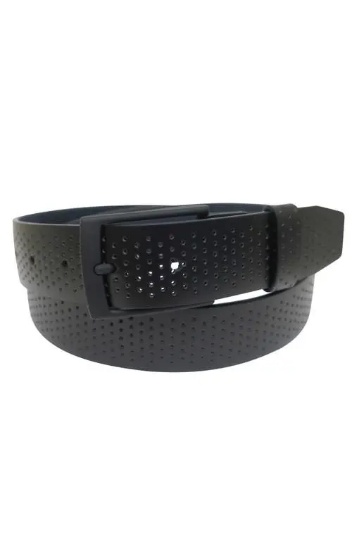 IZOD Comfort Stretch Perforated Leather Golf Belt