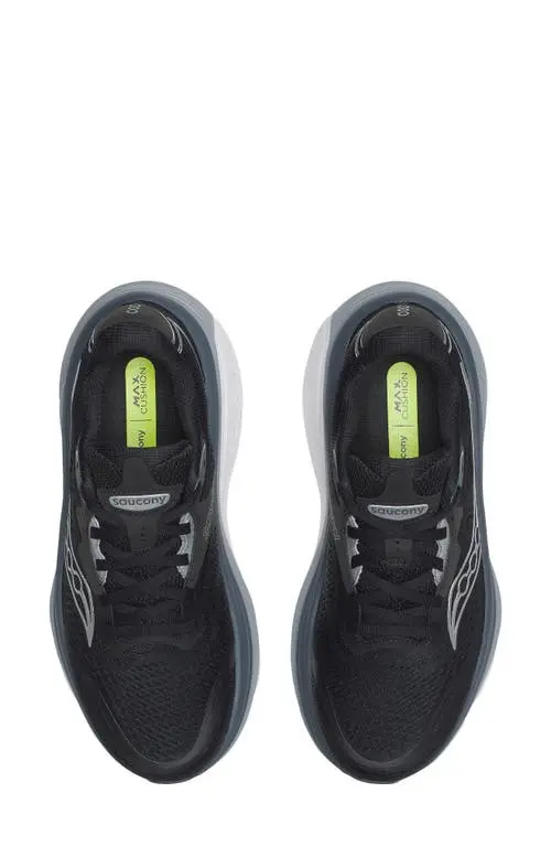 Saucony Hurricane 26 Running Shoes - Black/silver