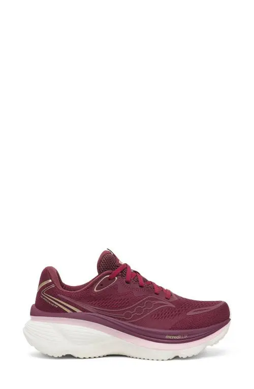 Saucony Hurricane 26 Running Shoes - Maroon/silk