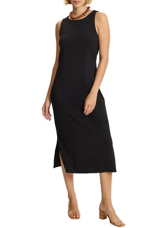 Tommy Bahama Darcy Ottoman Midi Dress - Black