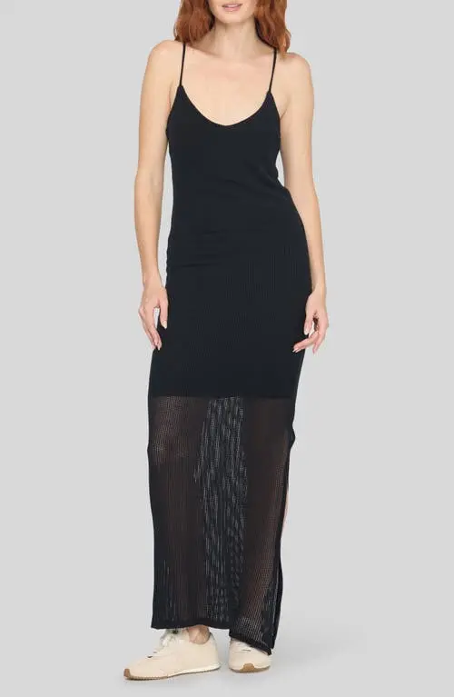 PROJECT SOCIAL T Paloma Mesh Mixed Maxi Dress