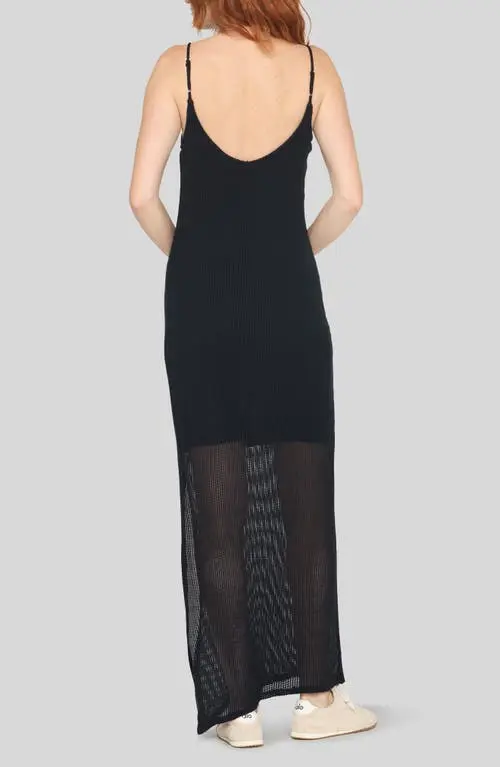 PROJECT SOCIAL T Paloma Mesh Mixed Maxi Dress