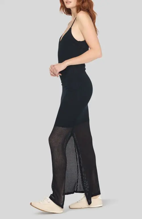 PROJECT SOCIAL T Paloma Mesh Mixed Maxi Dress