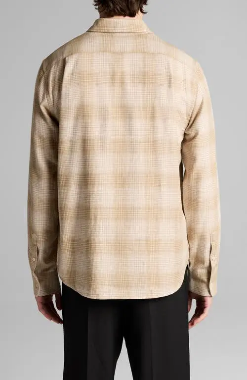 Vince Ballow Plaid Long Sleeve Button-up Shirt