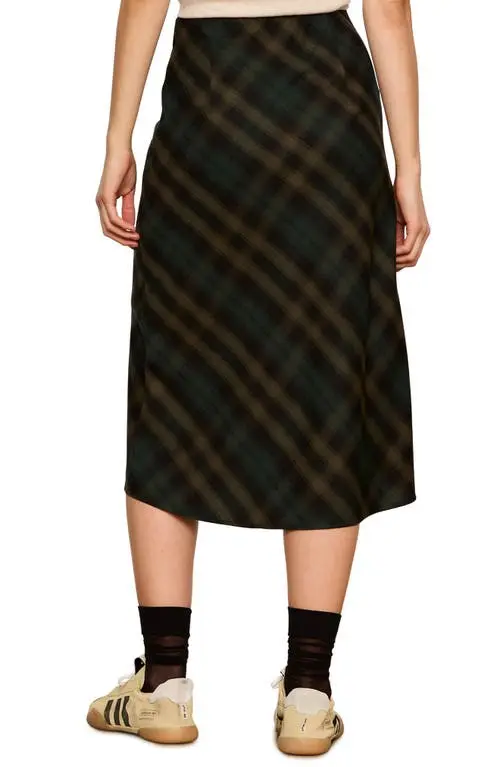 Sanctuary Favorite Plaid Slip Skirt