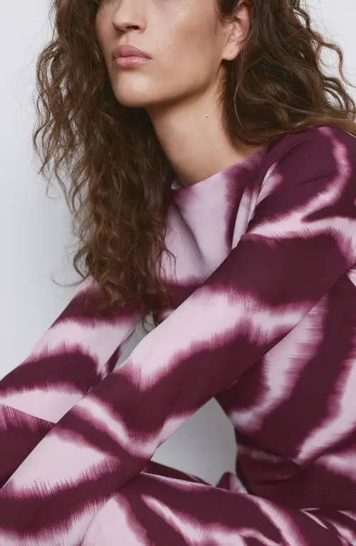 Mango Animal-printed A-line Dress