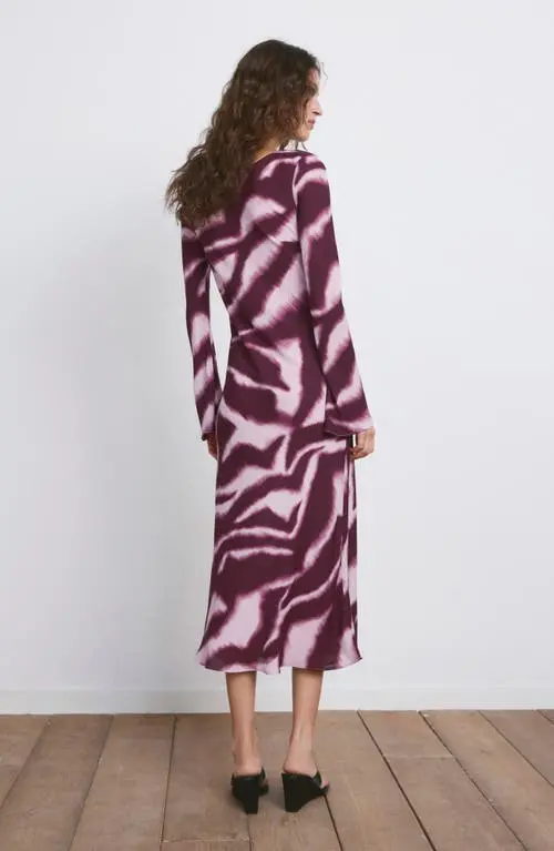 Mango Animal-printed A-line Dress