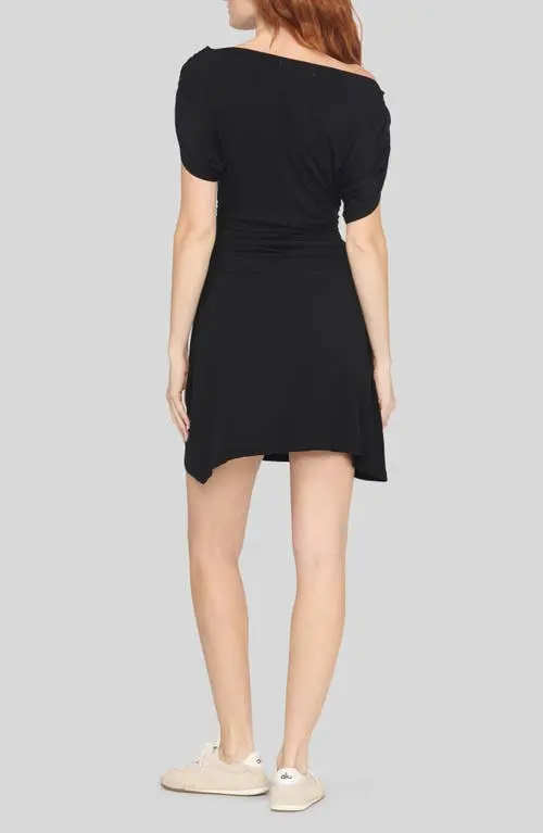 PROJECT SOCIAL T Violeta Asymmetrical Minidress