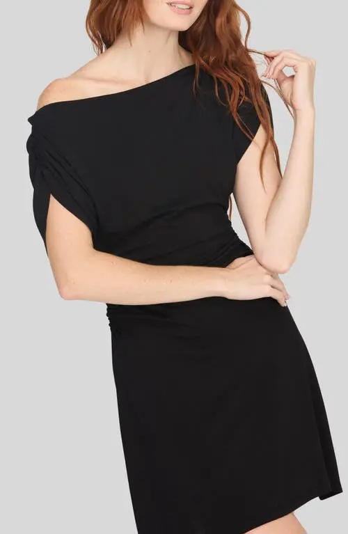 PROJECT SOCIAL T Violeta Asymmetrical Minidress