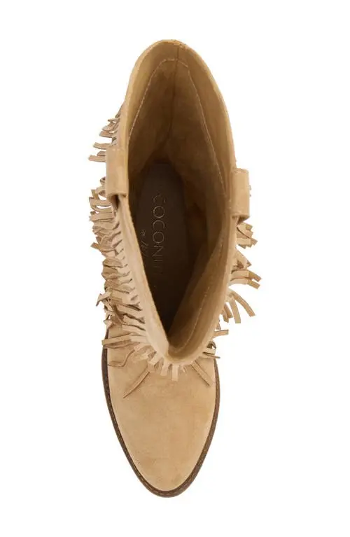 Matisse Saloon Fringe Boot - Natural
