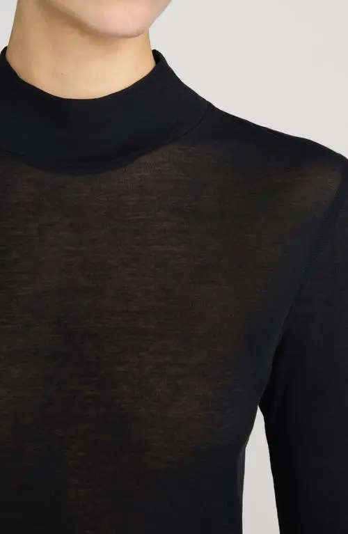 FRAME The Shadow Turtleneck Top