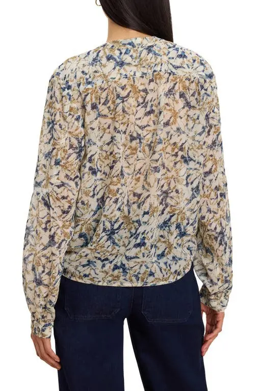 NIC+ZOE Bloomsbury Chiffon Button-up Shirt