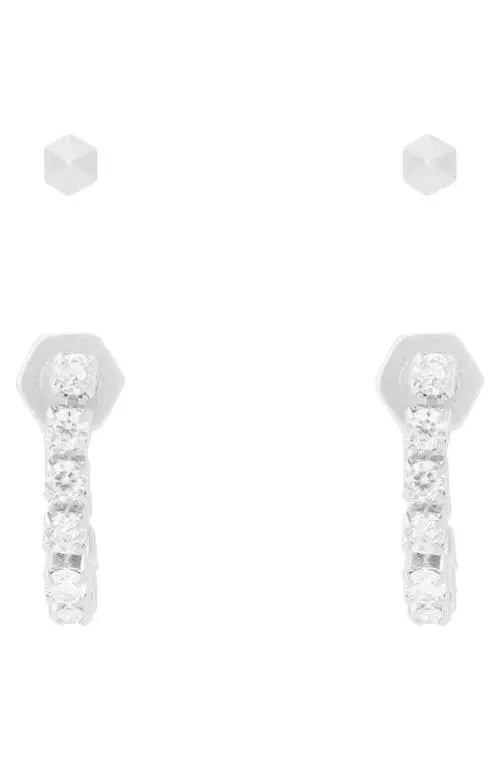 ALLSAINTS Front-back Stud Earrings Set