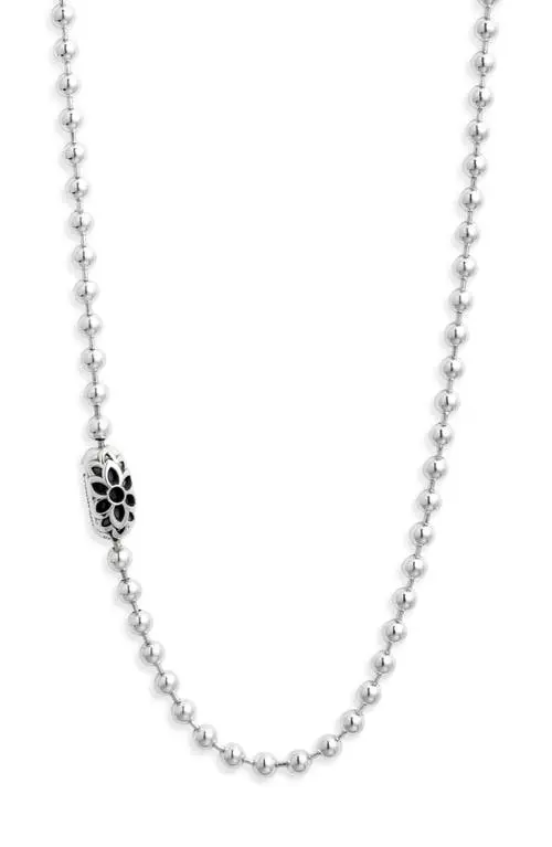 Good Art Hlywd Triple Cutout A Poplock Necklace - Sterling Silver