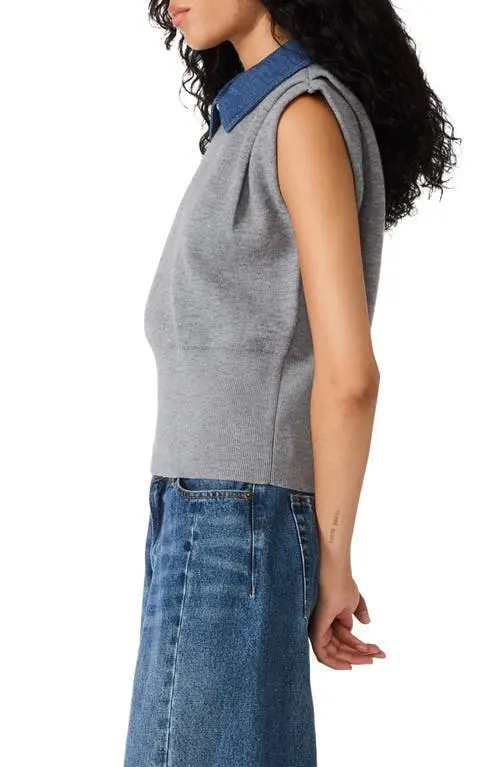 Steve Madden Kelson Cap Sleeve Sweater
