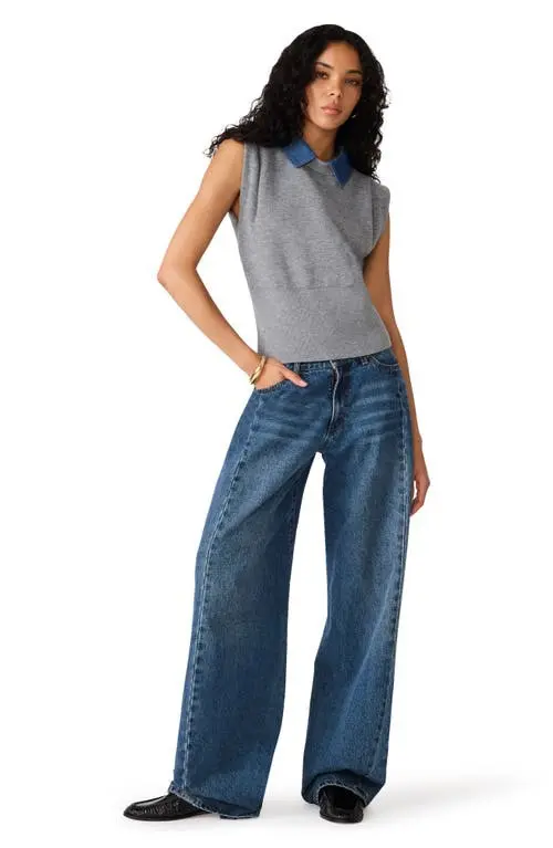 Steve Madden Kelson Cap Sleeve Sweater
