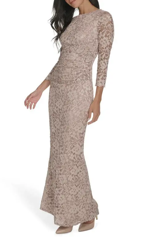 JESSICA HOWARD Lace Column Gown