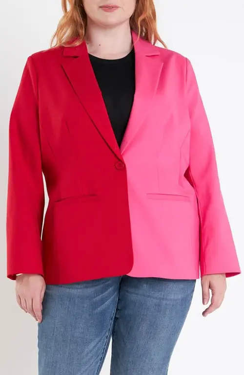 English Factory Colorblocked Blazer