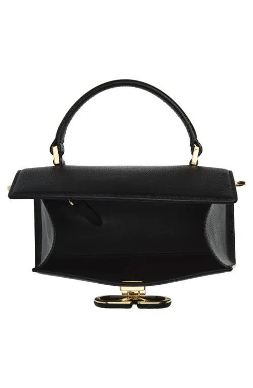 Valentino Garavani V-sling Logo Top Handle Leather Bag