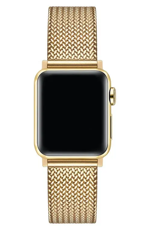 POSH TECH Stainless Steel Mesh Apple Watch® Watchband - Gold