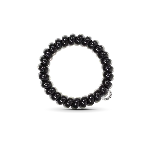 TELETIES Hair Ties - Jet Black