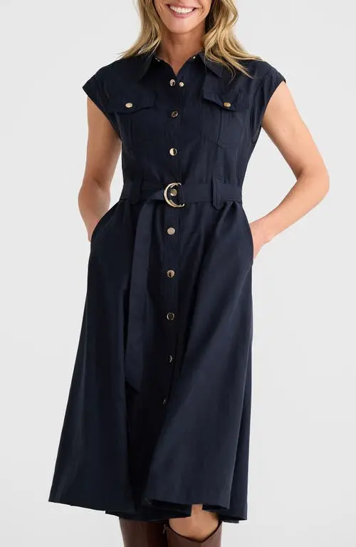 BRAVE+TRUE Mayfair Midi Shirt Dress