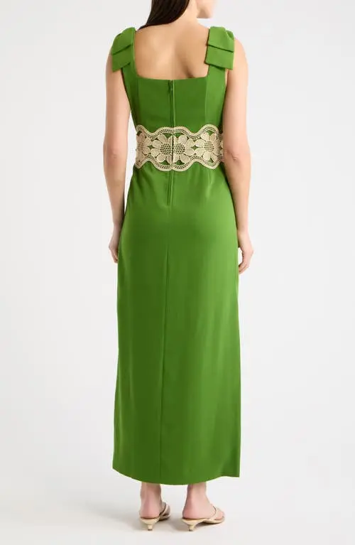 Lilly Pulitzer® Gracelin Lace Trim Column Dress - Oregano