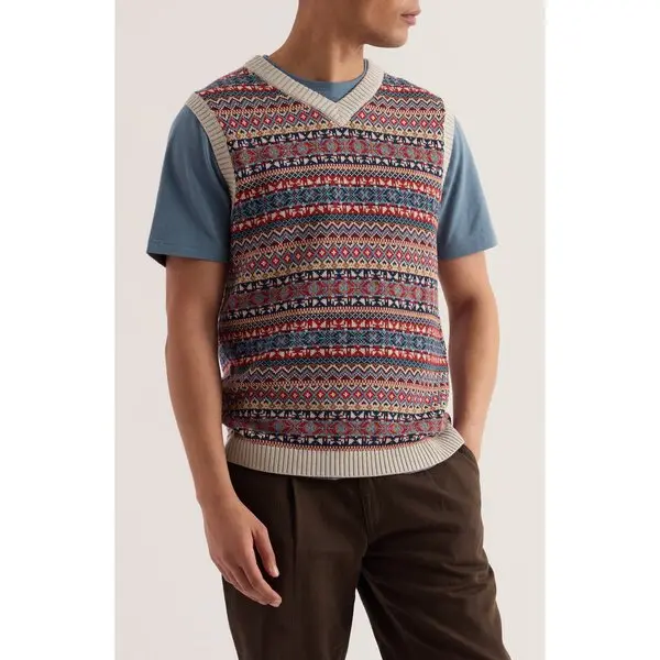 SEASALT CORNWALL Kitto Organic Cotton Sweater Vest