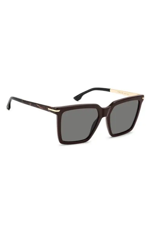 Victoria Beckham 56mm Square Sunglasses