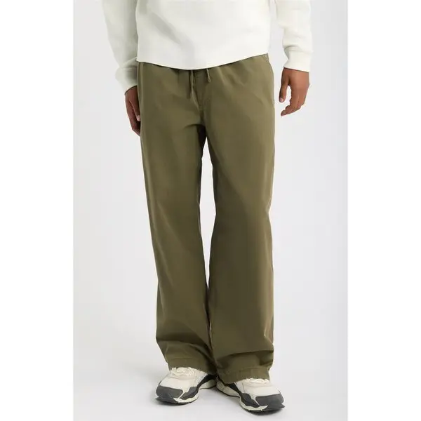 Bp. Relaxed Fit Cotton Twill Drawstring Pants