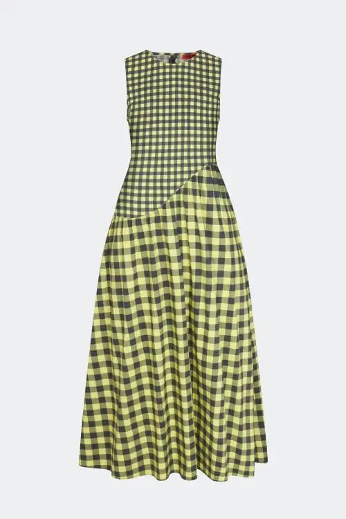 SIMONMILLER Laurel Poplin Midi Dress