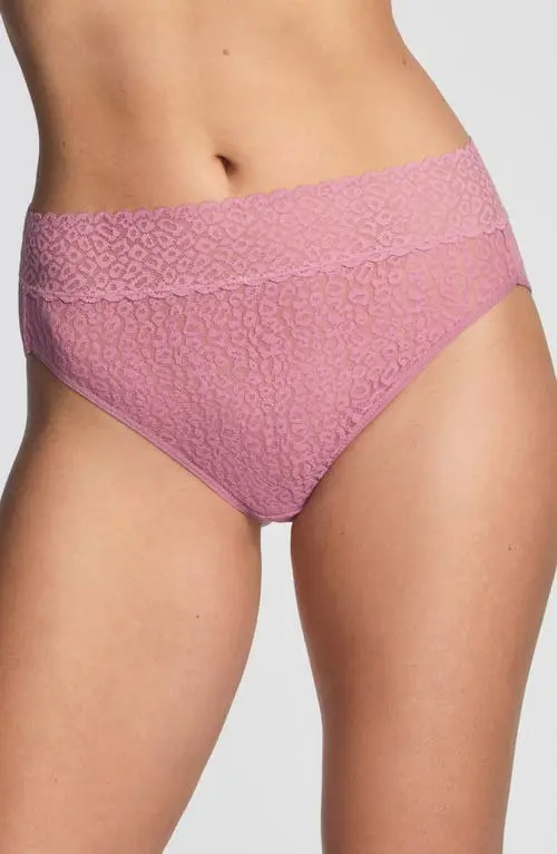 Wacoal High Bar High Cut Briefs - Lilac