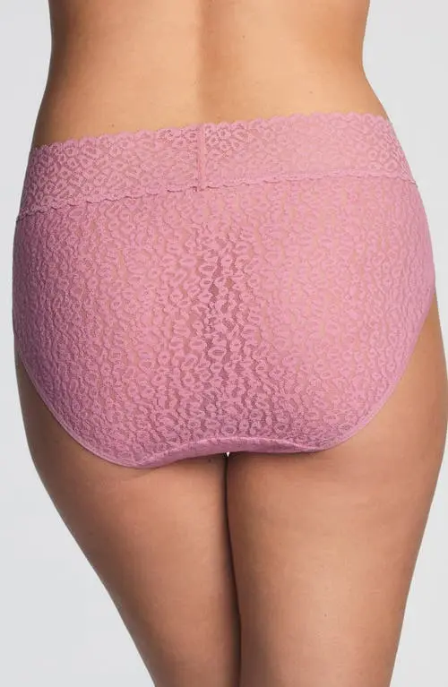 Wacoal High Bar High Cut Briefs - Lilac