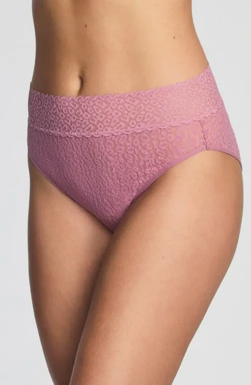 Wacoal High Bar High Cut Briefs - Lilac