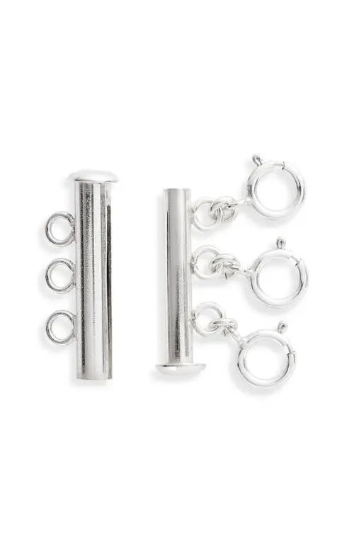 SET & STONES Layered Necklace Detangler