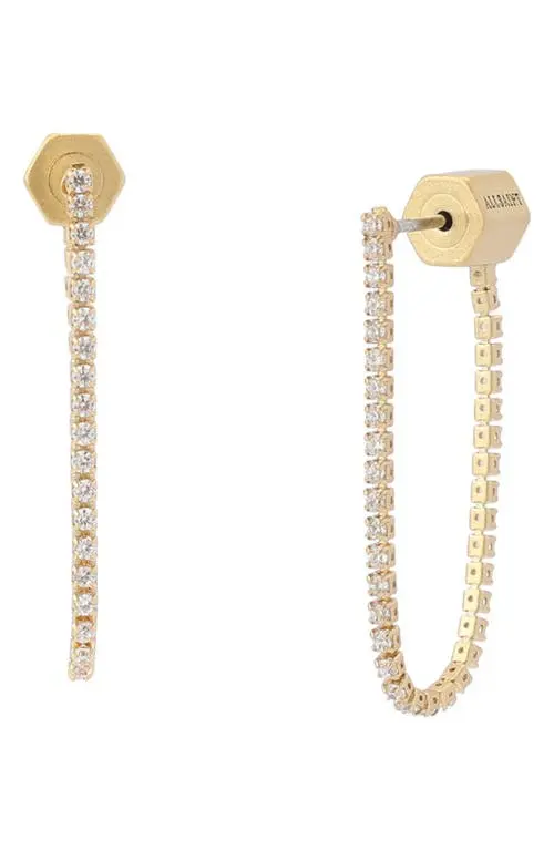 ALLSAINTS Front-to-back Drop Earrings