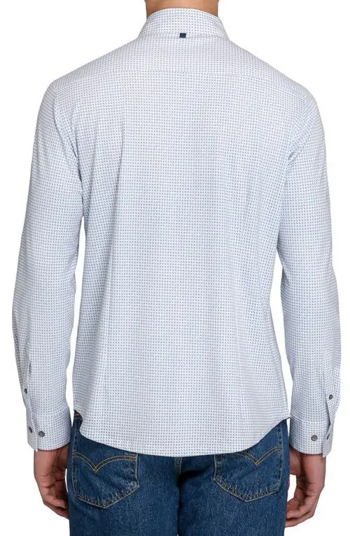 W.R.K Abstract Dot Reworked Dress Shirt
