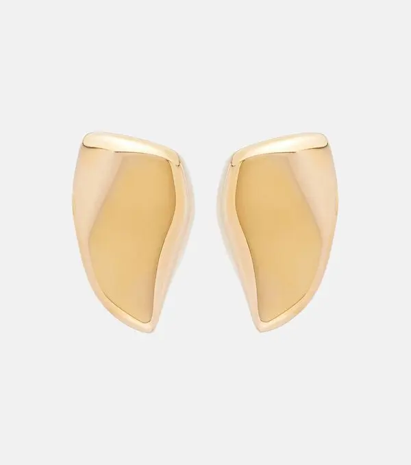 Bottega Veneta Prisma Small 18kt -plated Earrings