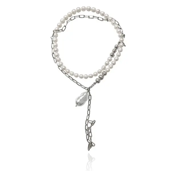 EYECONIC BY SAMAR AJRAM Baroque Pearl Necklace