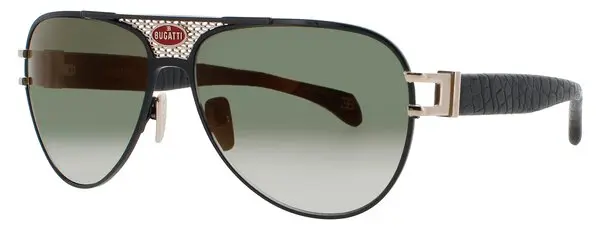 BUGATTI Style 11 Metal Sunglasses With Case