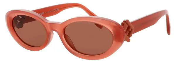 Fendi Fe40140u Square Acetate Sunglasses 53-18-135, With Case Included