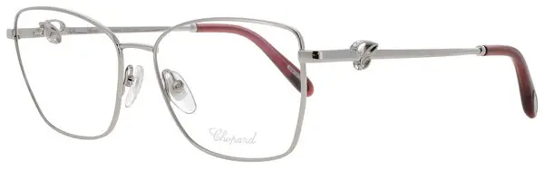 Chopard Vchf50s Eyeglass Frame 55-16-140 Metal Fit With Case