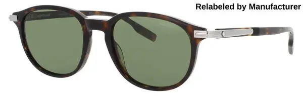 Montblanc Acetate & Metal Frame Sunglasses