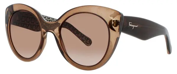 FERRAGAMO Sf964s Acetate Sunglasses With Gradient Lenses, 54-21-140