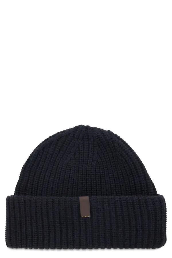 SLOWEAR Cashmere Knit Beanie