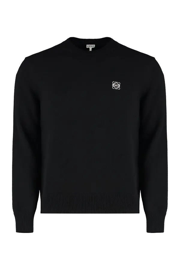 Loewe Polyamide-polyester Wool Sweater - Black