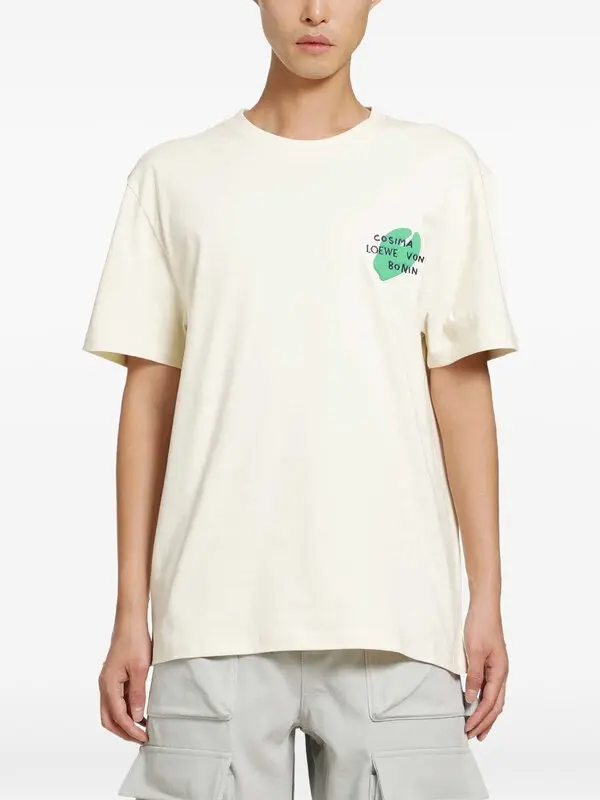 Loewe Relaxed Fit T-shirt - Ecru