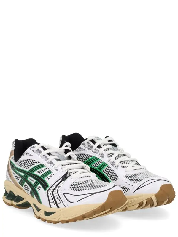 Asics Mesh Running Sneakers - White