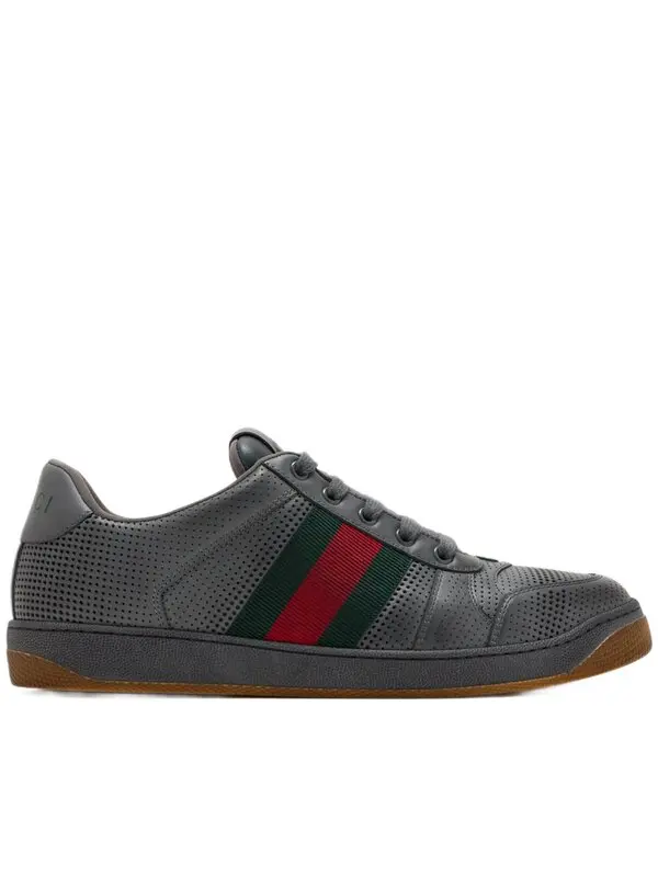 Gucci Perforated Leather Sneakers